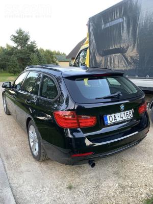 Black BMW 316 2014 in Riga, with an engine capacity of 2.00 L and mileage of 349 thousand km for 6900 €, photo 5 on AUTOMOTO.COM.LV