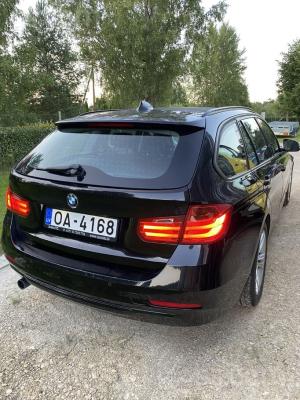 Black BMW 316 2014 in Riga, with an engine capacity of 2.00 L and mileage of 349 thousand km for 6900 €, photo 6 on AUTOMOTO.COM.LV