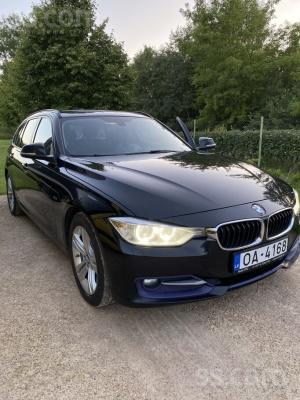 Black BMW 316 2014 in Riga, with an engine capacity of 2.00 L and mileage of 349 thousand km for 6900 €, photo 8 on AUTOMOTO.COM.LV