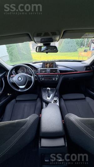 Black BMW 316 2014 in Riga, with an engine capacity of 2.00 L and mileage of 349 thousand km for 6900 €, photo 12 on AUTOMOTO.COM.LV