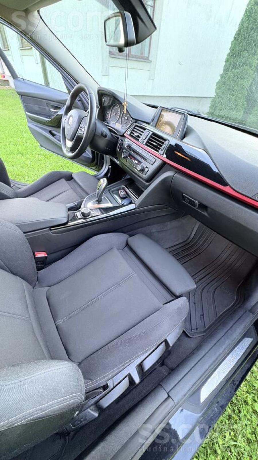 Black BMW 316 2014 in Riga, with an engine capacity of 2.00 L and mileage of 349 thousand km for 6900 €, photo 13 on AUTOMOTO.COM.LV