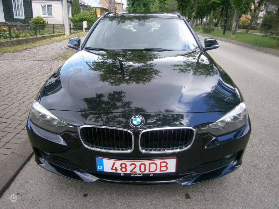 Black BMW 316 2014 in Alytus, with an engine capacity of 2.00 L and mileage of 410 thousand km for 5800 €, photo 3 on AUTOMOTO.COM.LV