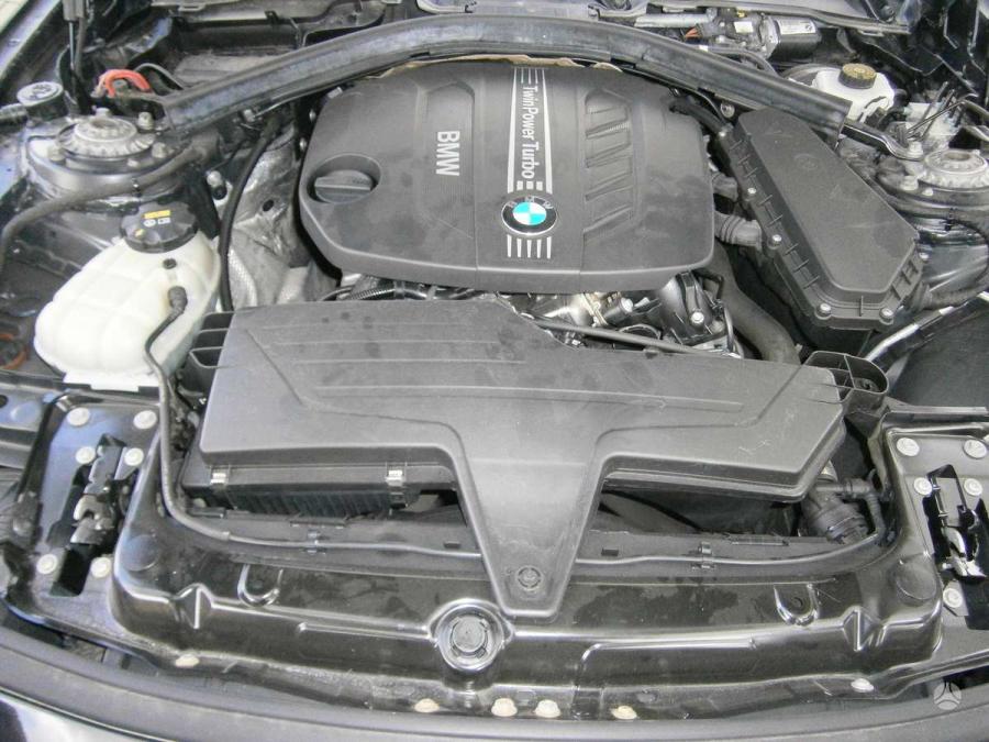 Black BMW 316 2014 in Alytus, with an engine capacity of 2.00 L and mileage of 410 thousand km for 5800 €, photo 14 on AUTOMOTO.COM.LV