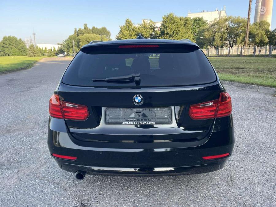 Black BMW 316 2014 in Kaunas, with an engine capacity of 1.60 L and mileage of 154 thousand km for 6950 €, photo 13 on AUTOMOTO.COM.LV