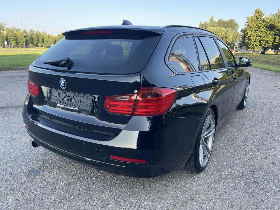 Black BMW 316 2014 in Kaunas, with an engine capacity of 1.60 L and mileage of 154 thousand km for 6950 €, photo 14 on AUTOMOTO.COM.LV
