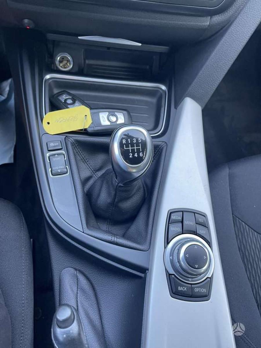 Black BMW 316 2014 in Kaunas, with an engine capacity of 1.60 L and mileage of 154 thousand km for 6950 €, photo 24 on AUTOMOTO.COM.LV