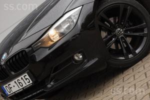 Black BMW 316 2014 in Riga, with an engine capacity of 1.60 L and mileage of 280 thousand km for 6995 €, photo 3 on AUTOMOTO.COM.LV