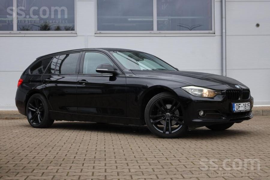 Black BMW 316 2014 in Riga, with an engine capacity of 1.60 L and mileage of 280 thousand km for 6995 €, photo 6 on AUTOMOTO.COM.LV