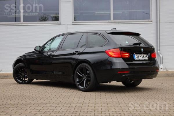 Black BMW 316 2014 in Riga, with an engine capacity of 1.60 L and mileage of 280 thousand km for 6995 €, photo 7 on AUTOMOTO.COM.LV