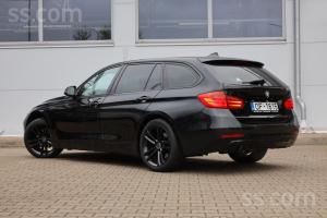 Black BMW 316 2014 in Riga, with an engine capacity of 1.60 L and mileage of 280 thousand km for 6995 €, photo 7 on AUTOMOTO.COM.LV