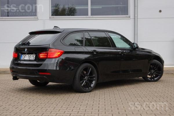 Black BMW 316 2014 in Riga, with an engine capacity of 1.60 L and mileage of 280 thousand km for 6995 €, photo 9 on AUTOMOTO.COM.LV