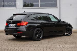 Black BMW 316 2014 in Riga, with an engine capacity of 1.60 L and mileage of 280 thousand km for 6995 €, photo 9 on AUTOMOTO.COM.LV