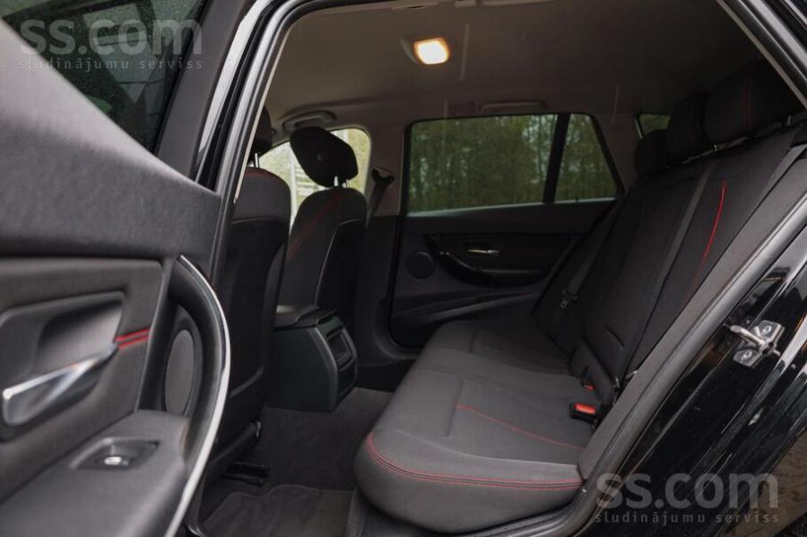 Black BMW 316 2014 in Riga, with an engine capacity of 1.60 L and mileage of 280 thousand km for 6995 €, photo 17 on AUTOMOTO.COM.LV