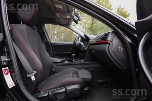Black BMW 316 2014 in Riga, with an engine capacity of 1.60 L and mileage of 280 thousand km for 6995 €, photo 19 on AUTOMOTO.COM.LV