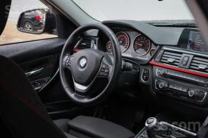 Black BMW 316 2014 in Riga, with an engine capacity of 1.60 L and mileage of 280 thousand km for 6995 €, photo 21 on AUTOMOTO.COM.LV