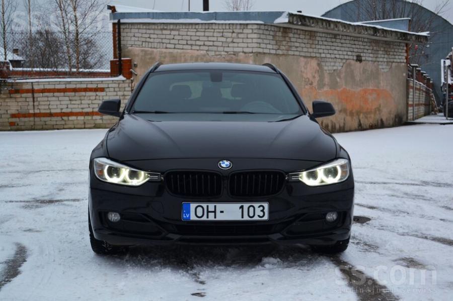 Black BMW 316 2015 in Jelgava, with an engine capacity of 1.60 L and mileage of 251 thousand km for 9300 €, photo 2 on AUTOMOTO.COM.LV