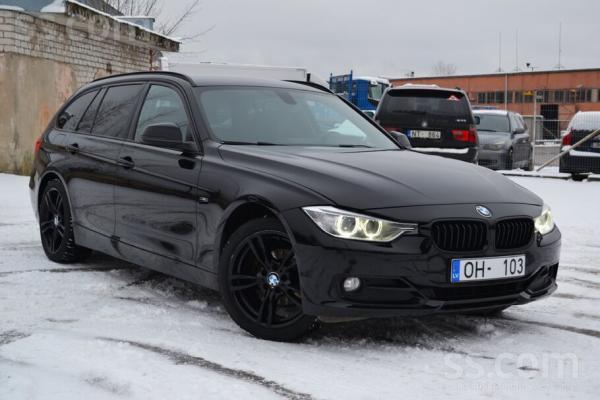 Black BMW 316 2015 in Jelgava, with an engine capacity of 1.60 L and mileage of 251 thousand km for 9300 €, photo 3 on AUTOMOTO.COM.LV