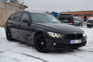 Black BMW 316 2015 in Jelgava, with an engine capacity of 1.60 L and mileage of 251 thousand km for 9300 €, photo 3 on AUTOMOTO.COM.LV