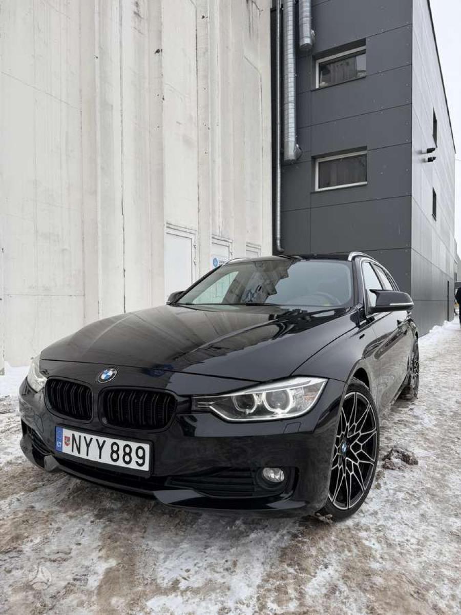 Black BMW 316 2015 in Siauliai, with an engine capacity of 2.00 L and mileage of 217 thousand km for 9700 €, photo 1 on AUTOMOTO.COM.LV