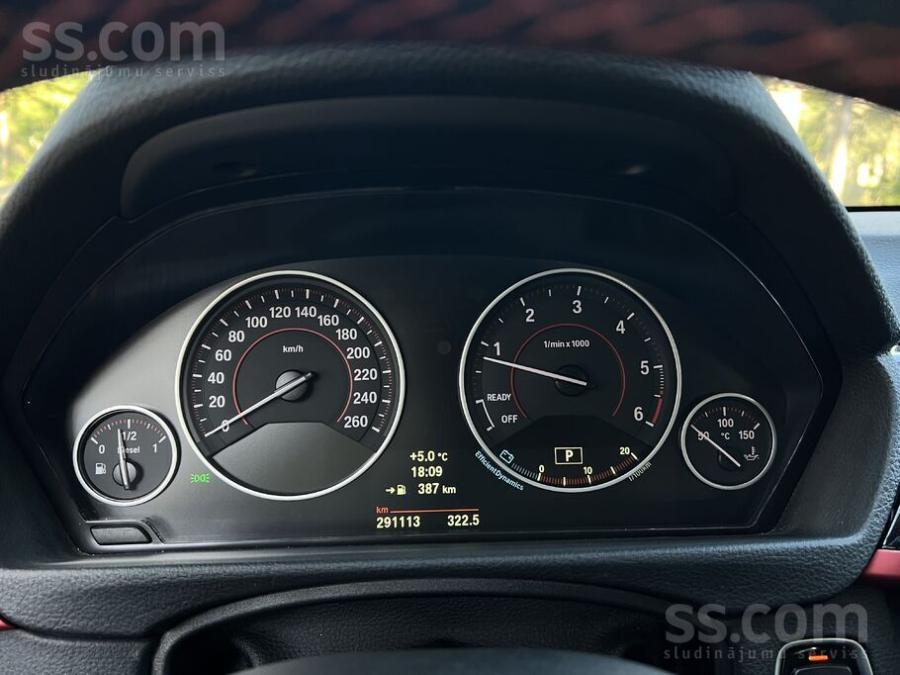 Melns BMW 316 2015 Rīga, ar dzinēja tilpumu 2.00 L un nobraukumu 291 tūkst. km par 7700 €, foto 8 vietnē AUTOMOTO.COM.LV