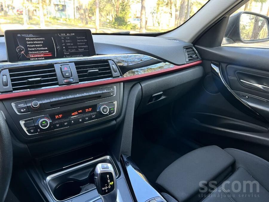 Melns BMW 316 2015 Rīga, ar dzinēja tilpumu 2.00 L un nobraukumu 291 tūkst. km par 7700 €, foto 9 vietnē AUTOMOTO.COM.LV