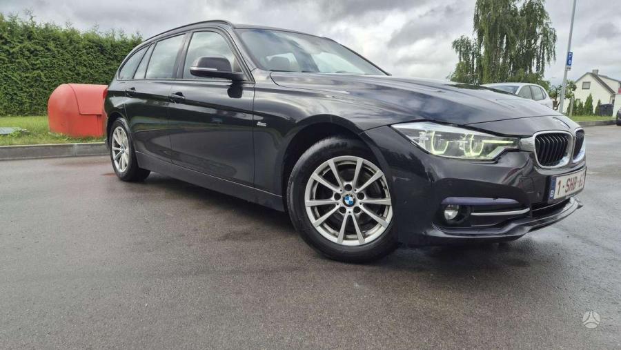 Black BMW 316 2015 in Taurage, with an engine capacity of 2.00 L and mileage of 318 thousand km for 7450 €, photo 7 on AUTOMOTO.COM.LV