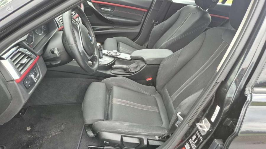 Black BMW 316 2015 in Taurage, with an engine capacity of 2.00 L and mileage of 318 thousand km for 7450 €, photo 19 on AUTOMOTO.COM.LV