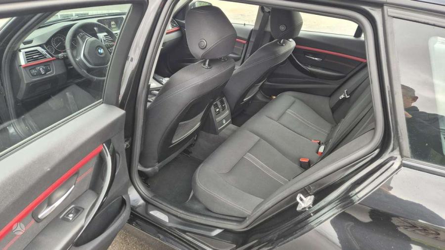 Black BMW 316 2015 in Taurage, with an engine capacity of 2.00 L and mileage of 318 thousand km for 7450 €, photo 20 on AUTOMOTO.COM.LV