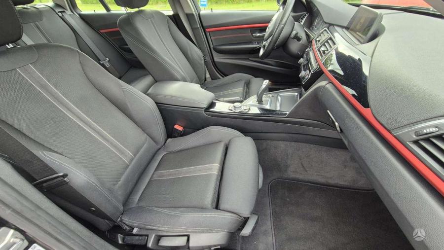 Black BMW 316 2015 in Taurage, with an engine capacity of 2.00 L and mileage of 318 thousand km for 7450 €, photo 30 on AUTOMOTO.COM.LV
