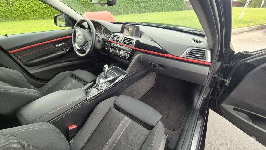 Black BMW 316 2015 in Taurage, with an engine capacity of 2.00 L and mileage of 318 thousand km for 7450 €, photo 31 on AUTOMOTO.COM.LV