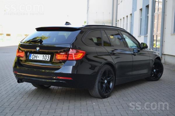 Melns BMW 316 2015 Jelgava, ar dzinēja tilpumu 1.60 L un nobraukumu 251 tūkst. km par 7550 €, foto 4 vietnē AUTOMOTO.COM.LV