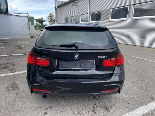 Black BMW 316 2015 in Siauliai, with an engine capacity of 1.60 L and mileage of 248 thousand km for 7950 €, photo 4 on AUTOMOTO.COM.LV