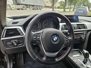 Black BMW 316 2015 in Siauliai, with an engine capacity of 2.00 L and mileage of 295 thousand km for 7450 €, photo 19 on AUTOMOTO.COM.LV