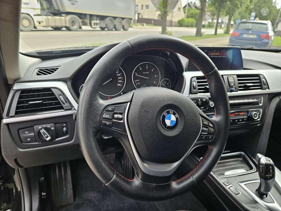 Black BMW 316 2015 in Siauliai, with an engine capacity of 2.00 L and mileage of 295 thousand km for 7450 €, photo 19 on AUTOMOTO.COM.LV
