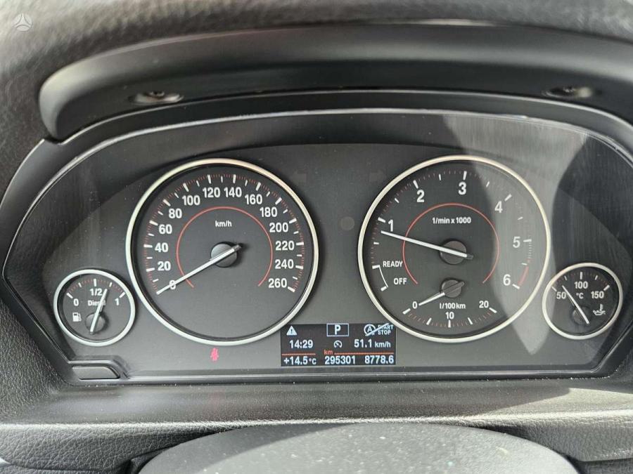 Черный БМВ 316 2015 в Шяуляй, объемом двигателя 2.00 л и пробегом 295 тыс. км за 7450 €, фото 26 на AUTOMOTO.COM.LV