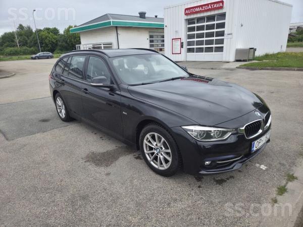 Black BMW 316 2016 in Riga, with an engine capacity of 2.00 L and mileage of 317 thousand km for 8200 €, photo 2 on AUTOMOTO.COM.LV