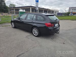 Black BMW 316 2016 in Riga, with an engine capacity of 2.00 L and mileage of 317 thousand km for 8200 €, photo 5 on AUTOMOTO.COM.LV