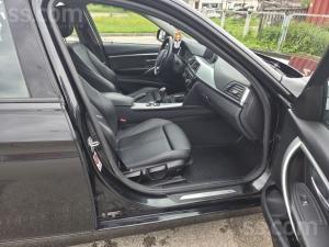 Black BMW 316 2016 in Riga, with an engine capacity of 2.00 L and mileage of 317 thousand km for 8200 €, photo 9 on AUTOMOTO.COM.LV