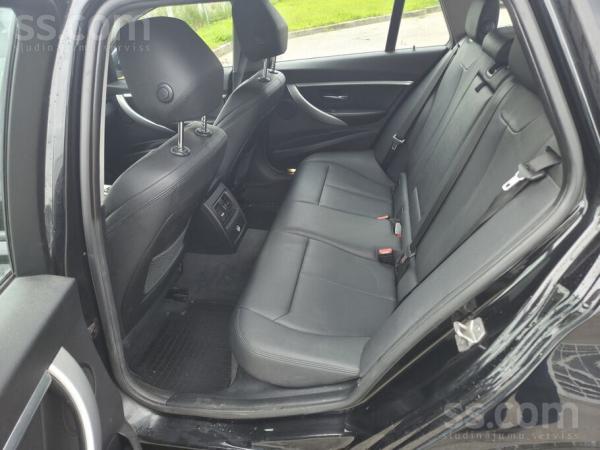 Black BMW 316 2016 in Riga, with an engine capacity of 2.00 L and mileage of 317 thousand km for 8200 €, photo 10 on AUTOMOTO.COM.LV