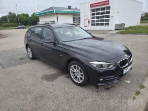 Black BMW 316 2016 in Riga, with an engine capacity of 2.00 L and mileage of 317 thousand km for 7700 €, photo  on AUTOMOTO.COM.LV