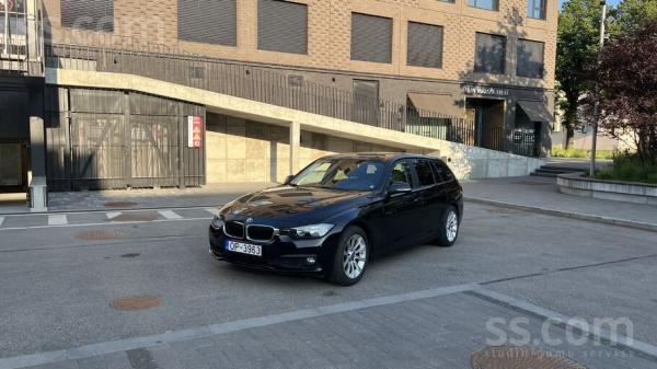 Black BMW 316 2016 in Riga, with an engine capacity of 2.00 L and mileage of 307 thousand km for 8500 €, photo 4 on AUTOMOTO.COM.LV