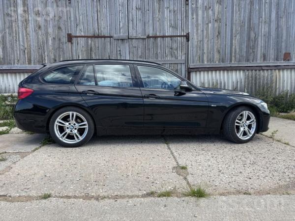 Black BMW 316 2016 in Cesis, with an engine capacity of 2.00 L and mileage of 318 thousand km for 6300 €, photo 7 on AUTOMOTO.COM.LV