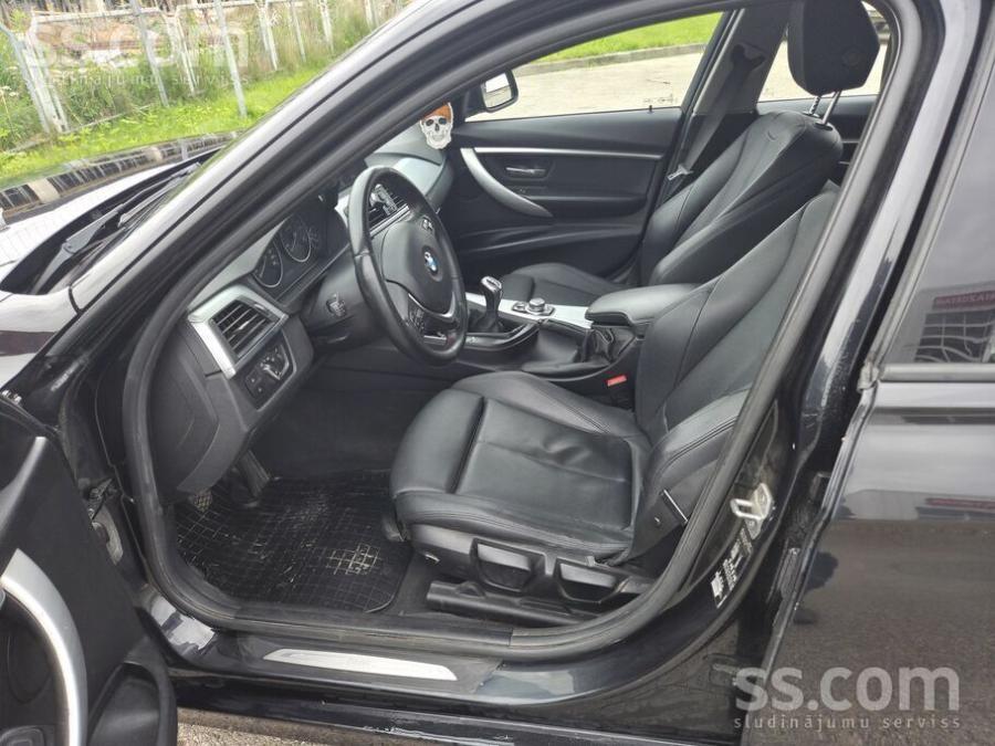 Melns BMW 316 2016 Cēsis, ar dzinēja tilpumu 2.00 L un nobraukumu 318 tūkst. km par 6300 €, foto 12 vietnē AUTOMOTO.COM.LV