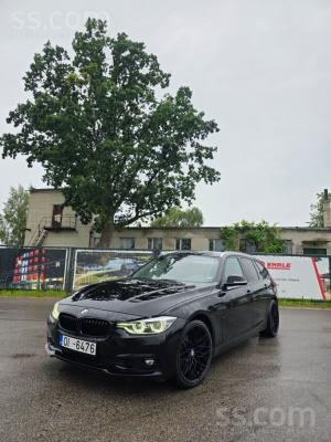 Black BMW 316 2016 in Bauska, with an engine capacity of 2.00 L and mileage of 350 thousand km for 8700 €, photo  on AUTOMOTO.COM.LV