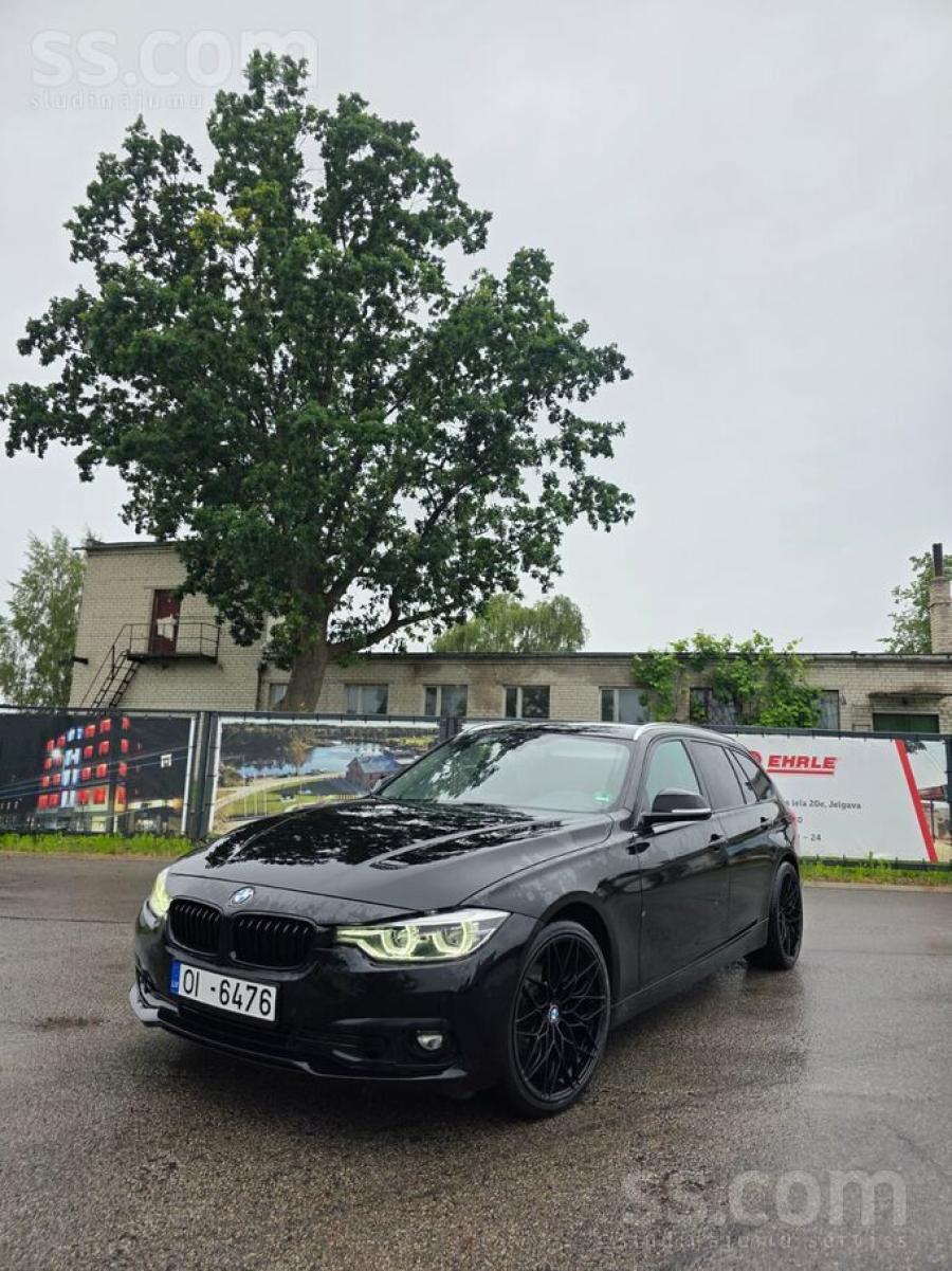 Black BMW 316 2016 in Bauska, with an engine capacity of 2.00 L and mileage of 350 thousand km for 8700 €, photo 1 on AUTOMOTO.COM.LV