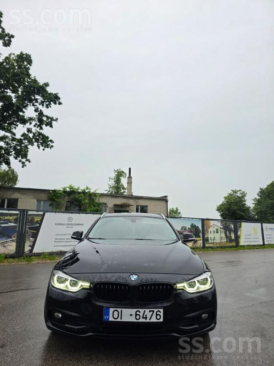 Black BMW 316 2016 in Bauska, with an engine capacity of 2.00 L and mileage of 350 thousand km for 8700 €, photo 3 on AUTOMOTO.COM.LV