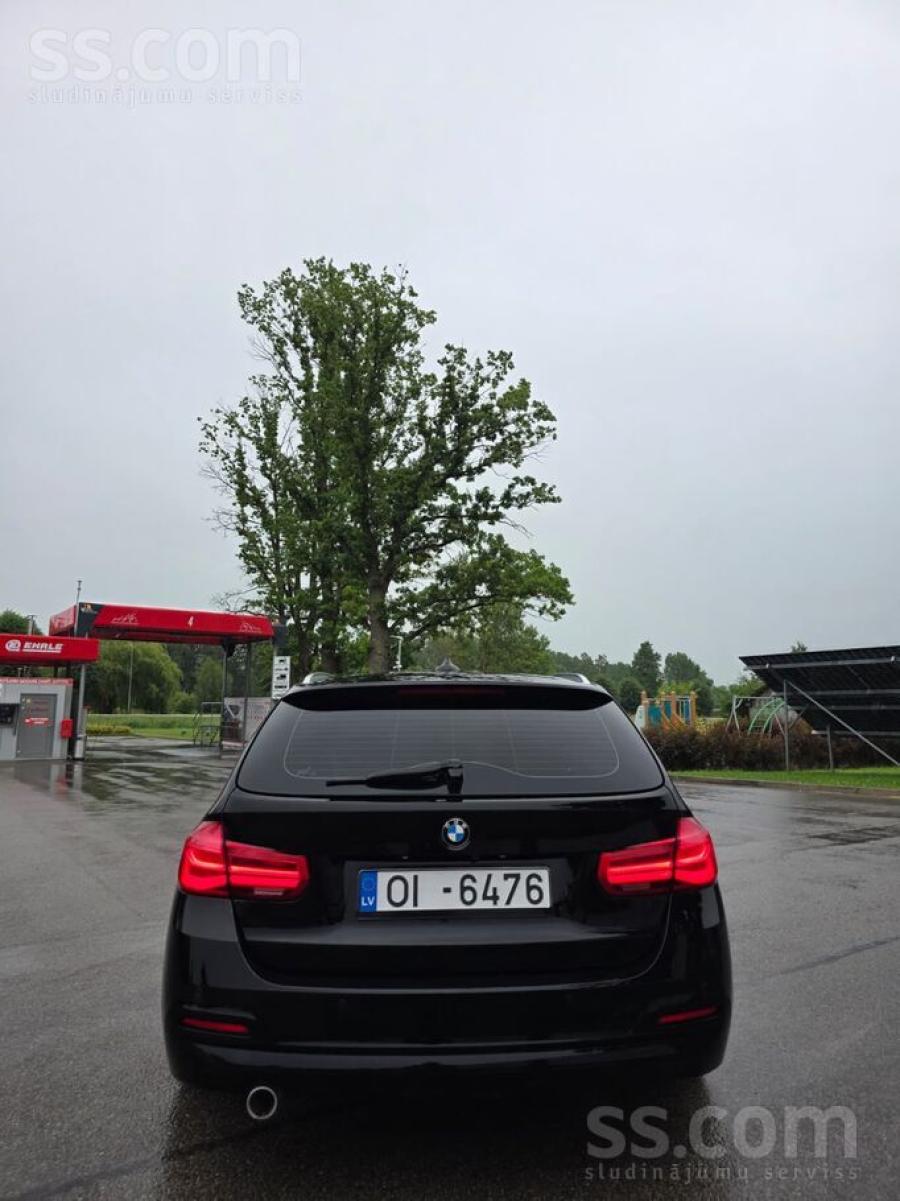 Black BMW 316 2016 in Bauska, with an engine capacity of 2.00 L and mileage of 350 thousand km for 8700 €, photo 7 on AUTOMOTO.COM.LV