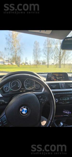 Black BMW 316 2016 in Bauska, with an engine capacity of 2.00 L and mileage of 350 thousand km for 8700 €, photo 8 on AUTOMOTO.COM.LV