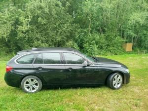 Black BMW 316 2016 in Riga, with an engine capacity of 2.00 L and mileage of 251 thousand km for 7600 €, photo 7 on AUTOMOTO.COM.LV