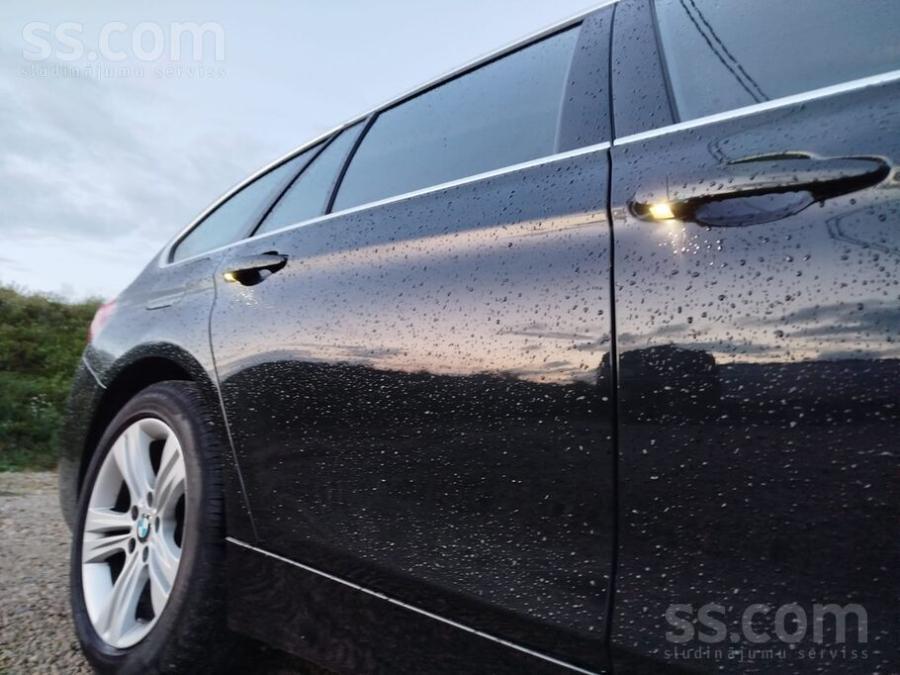 Black BMW 316 2016 in Riga, with an engine capacity of 2.00 L and mileage of 251 thousand km for 7600 €, photo 13 on AUTOMOTO.COM.LV